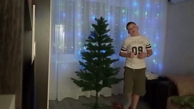 НАРЯЖАЮ ЕЛКУ К НОВОМУ ГОДУ! REAL LIFE