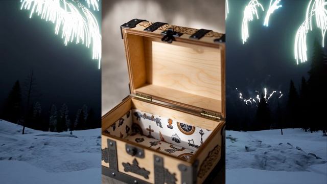 Детская шкатулка “Сундук маленького ярла”