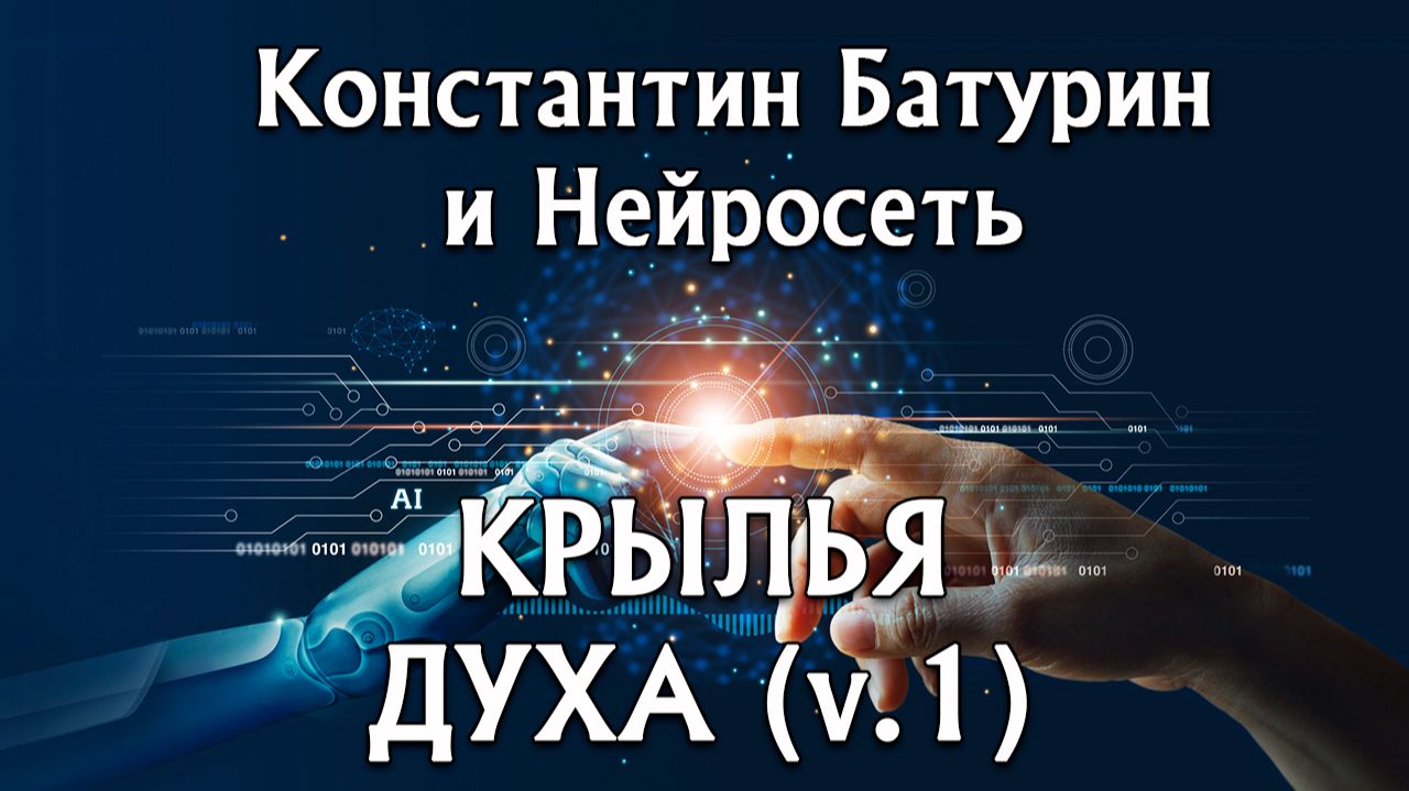 КРЫЛЬЯ ДУХА (v.1) - Константин Батурин и Нейросеть