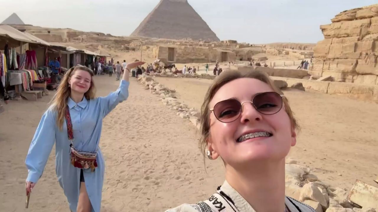 Мама, мы в ПИРАМИДЕ ГИЗЫ! ЧТО ВНУТРИ?