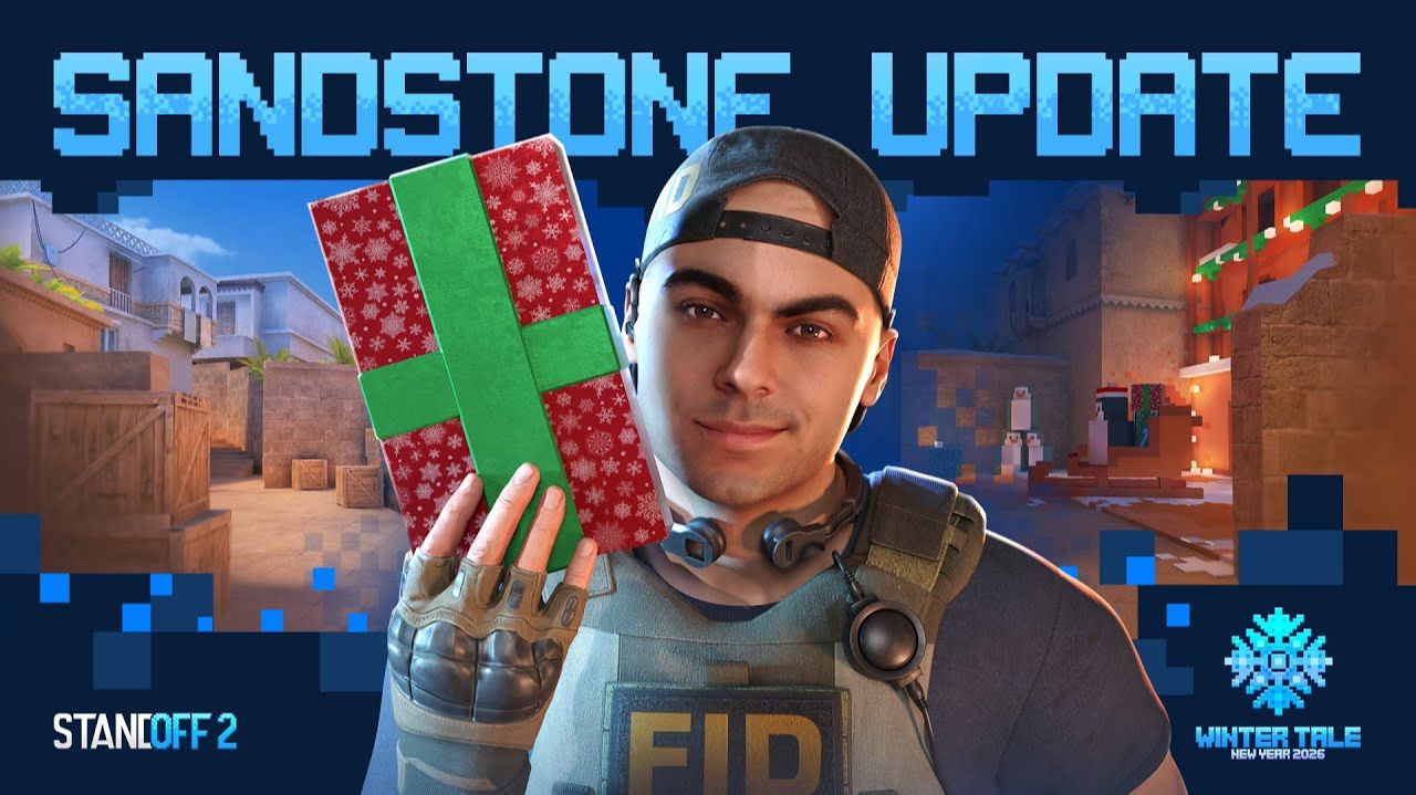 Что мы сделали с Sandstone? | Режим Прятки и Новогодние карты