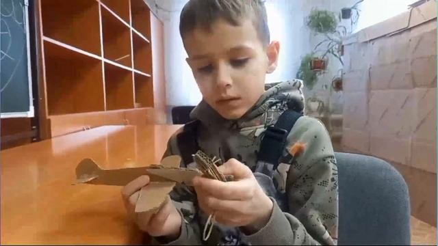 Выставка НТТ-2024. Карнаух Дмитрий, 8 лет. Самолёт