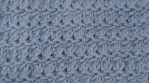 Узор спицами. Зернистые линии.