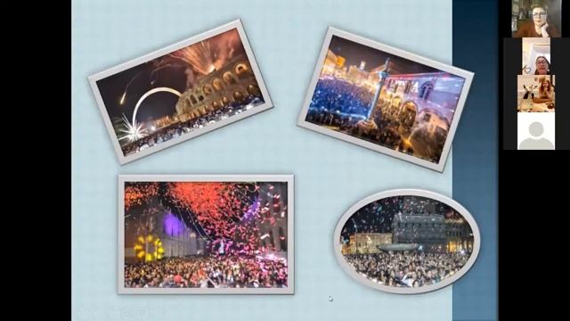 Гость вебинара "Зачем нам ёлка в Новый год?" Елена Ракитина, г. Генуя, Италия.