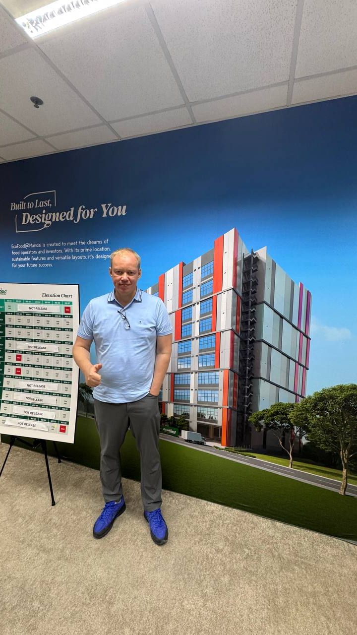 Смотрим пищевой технопарк  food park в Сингапуре