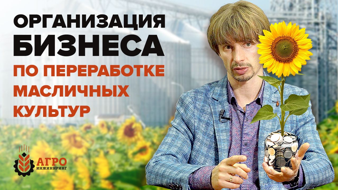 Производство растительного масла, пошаговый план по открытию своего бизнеса.