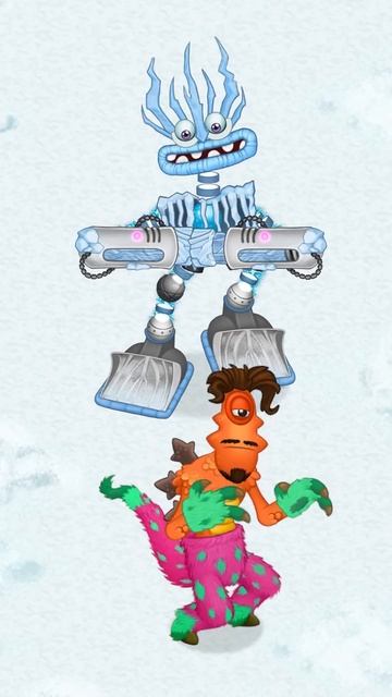 bb-Ящерит$а и Эпический Коробас Острова Холода - Дуэт My Singing Monsters