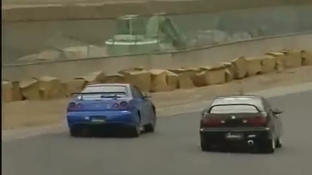 Spirits Integra R vs Nissan GT-R R34 vs K-Shift CR-X HV45