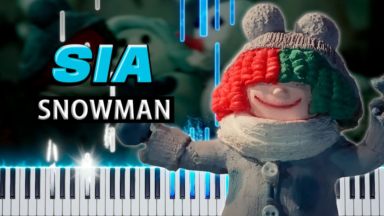 Snowman (Sia) 【 КАВЕР НА ПИАНИНО 】