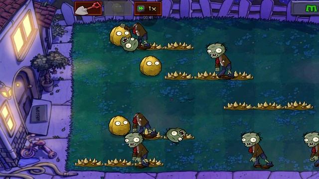 Прохожу "Хоккей Поккей" в PVZ 1