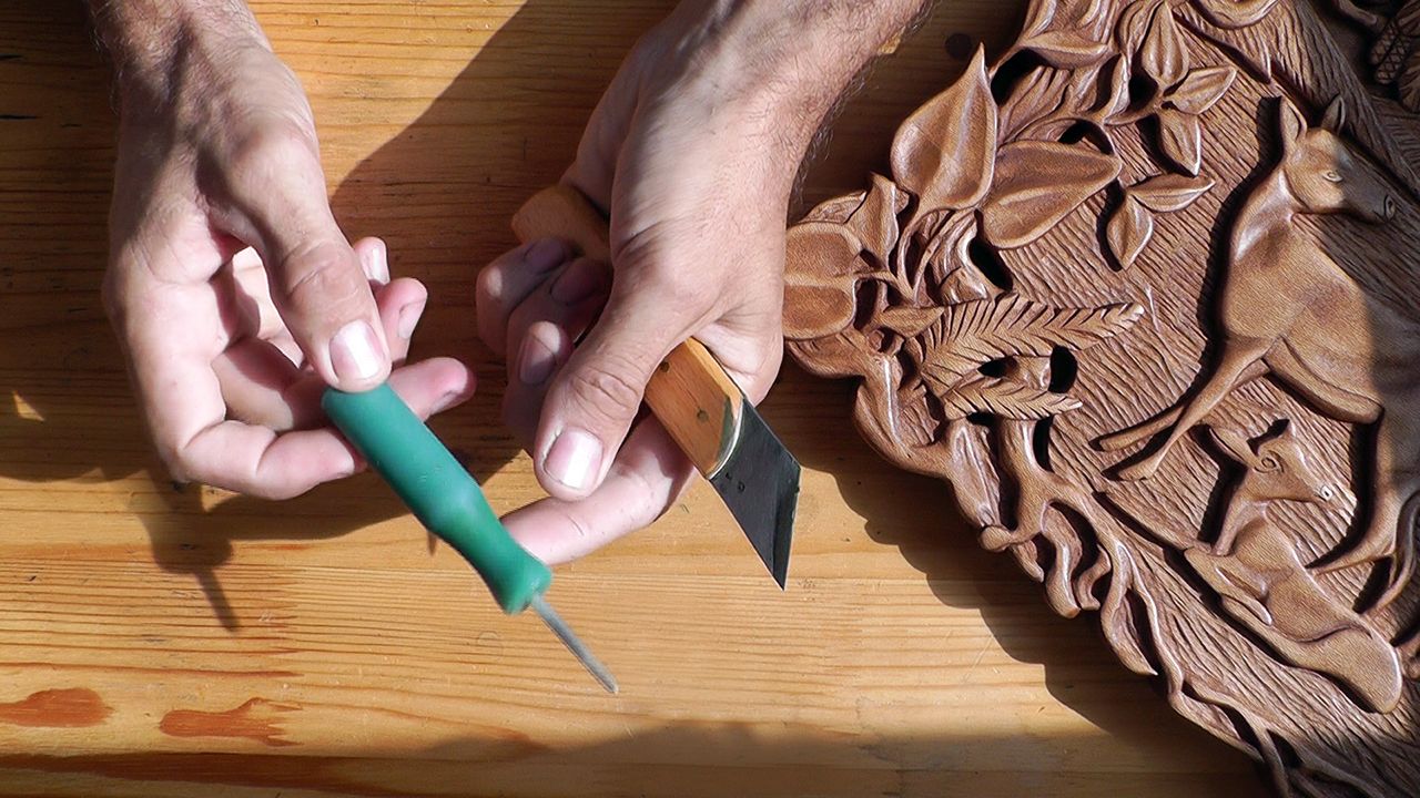 Резьба по дереву. Резное панно из дерева своими руками. Картина из дерева на стену
