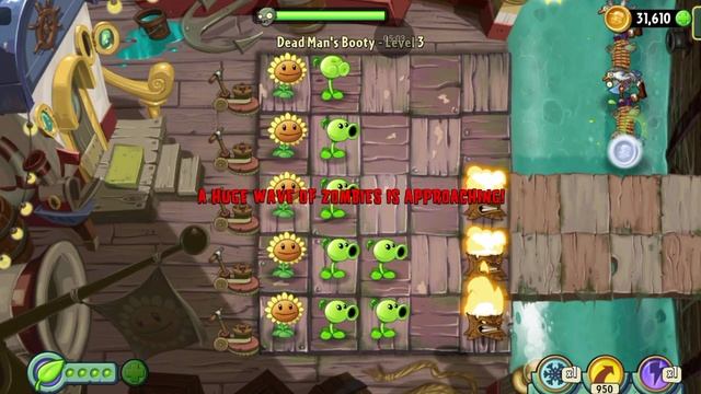 Прохожу Добычу мертвеца в PVZ 2 № 1