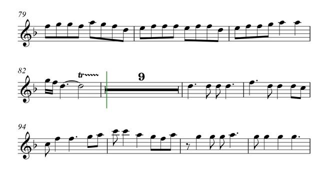 Песня «Бэхеттэ шатлыкта» Ялта для Саксофона Альт