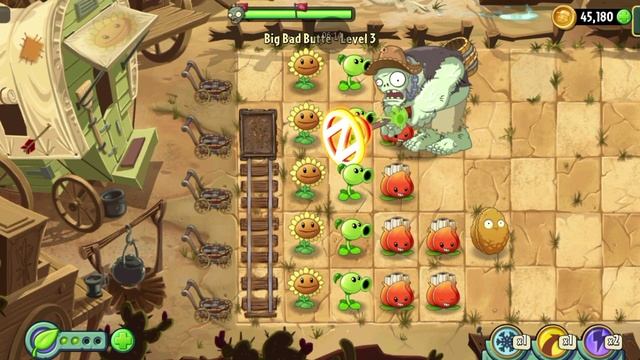 Прохожу Битву за большие сумки в PVZ 2 № 1