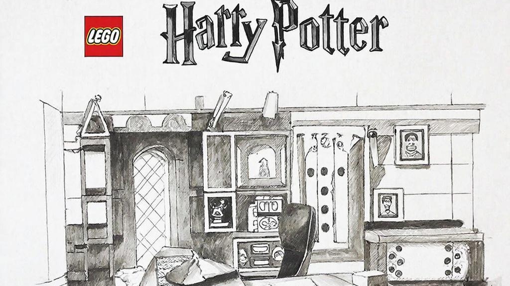 Лего Гарри поттер-76442, кабинет профессора флитфлика