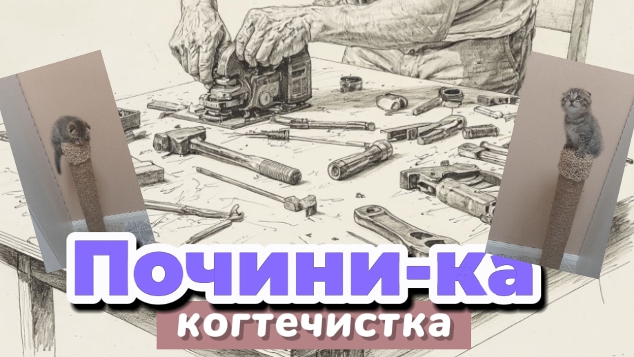 Кошачий террор: как я восстановил когтеточку после атак