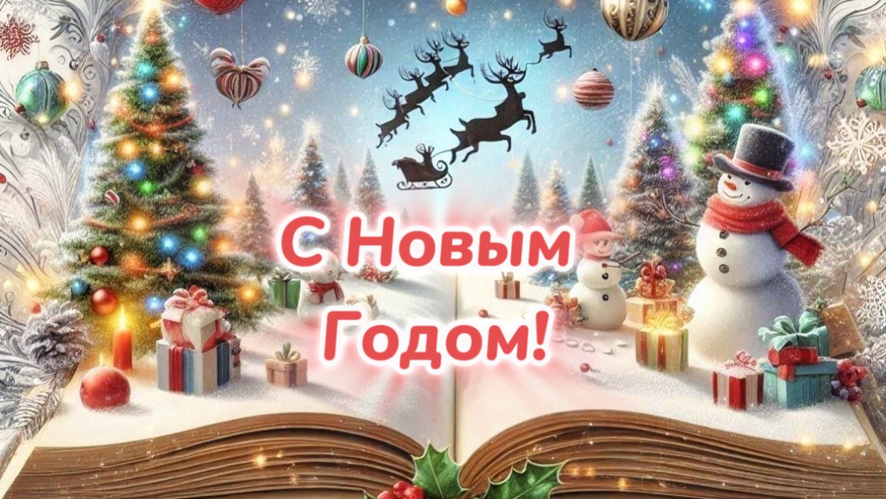 С Новым Годом и Рождеством! Самые лучшие пожелания