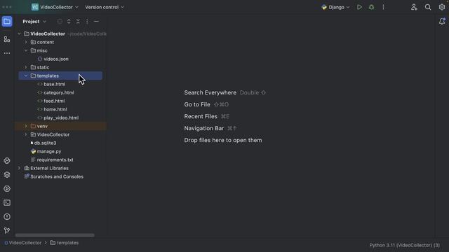 31. Creating the partials template for the form