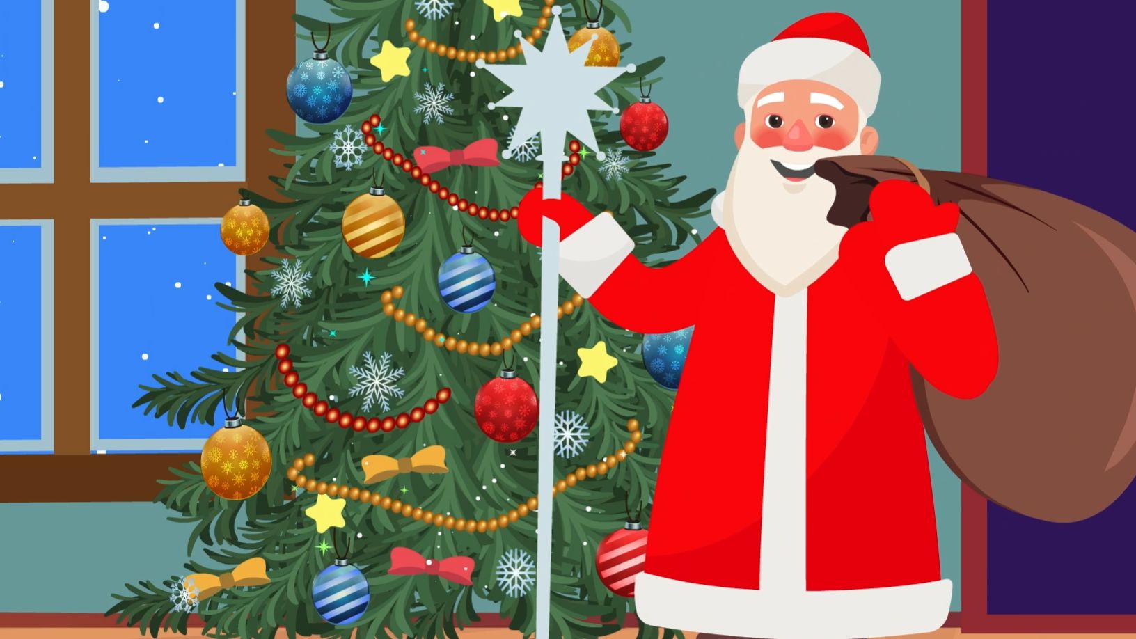 10 Новогодних и Рождественских песен🎄🎅🎁Детские песни на Новый год❄️☃️ Зебра в клеточку