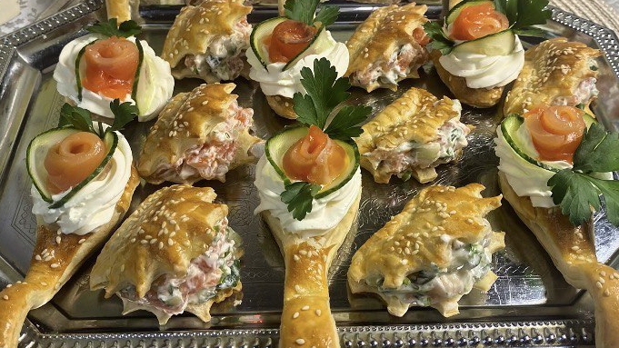 Закуски к Новогоднему столу.Украшаем стол красиво.