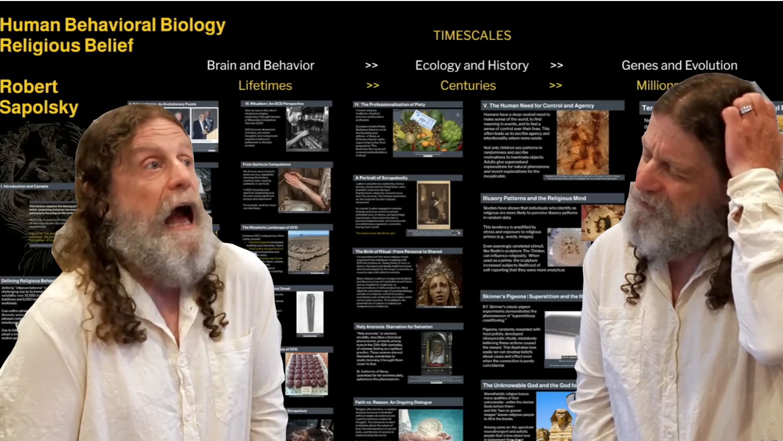 Биология религиозной веры | Роберт Сапольский