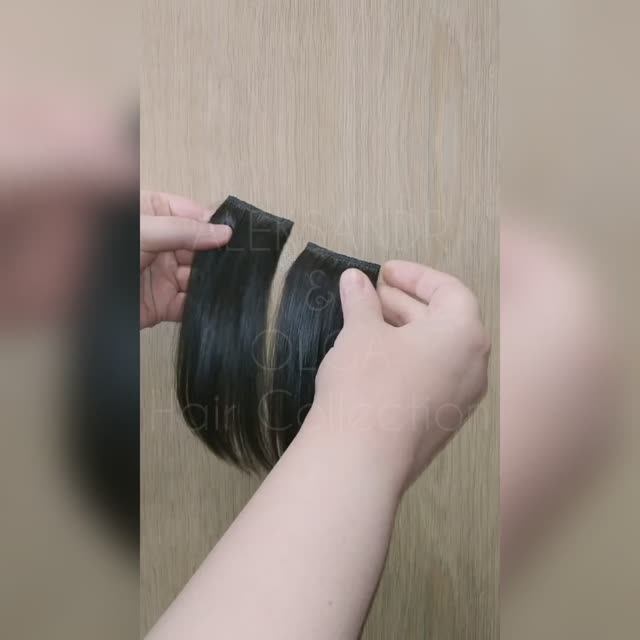 Накладные ШИНЬОНЫ - ленты (2 шт.) #волосыназаколках #накладныеволосы #накладныепряди #изделияизволос