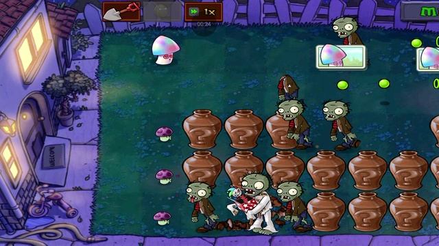 Прохожу "Цепная реакция" в PVZ 1