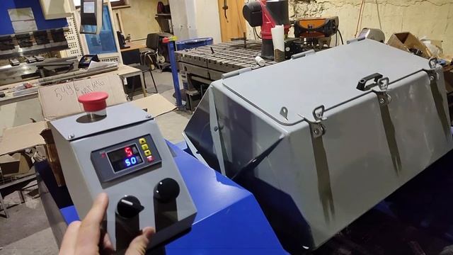 Галтовочный барабан МАГ-446. Тест перед отгрузкой