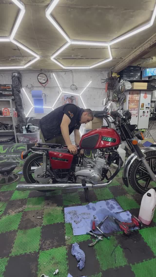 Иж Юпитер 5 Первый запуск после сборки