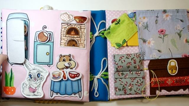 Игровая книга из ткани для Адэль 5 лет (г. Новый Уренгой)