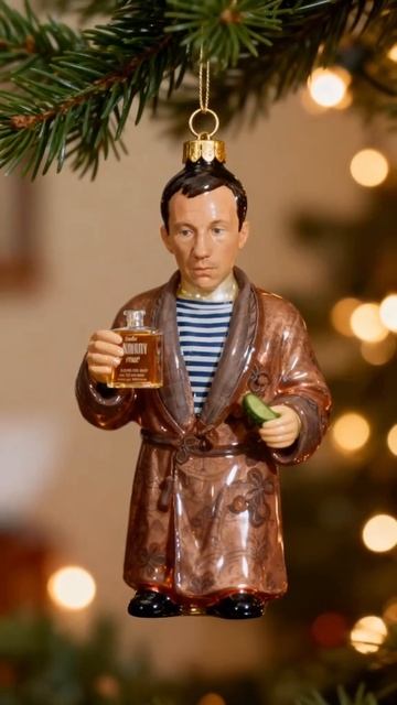 Новогодние игрушки созданные нейросетью