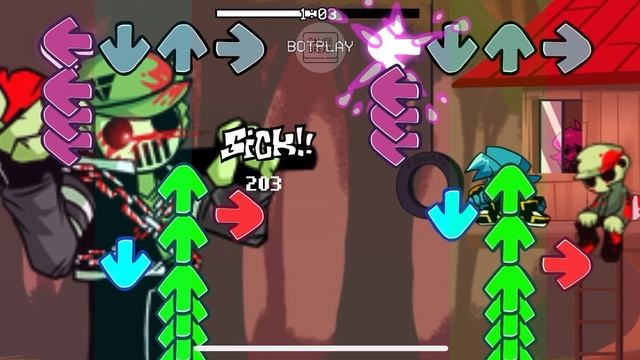 cleave_Flippy FNF MOD полностью