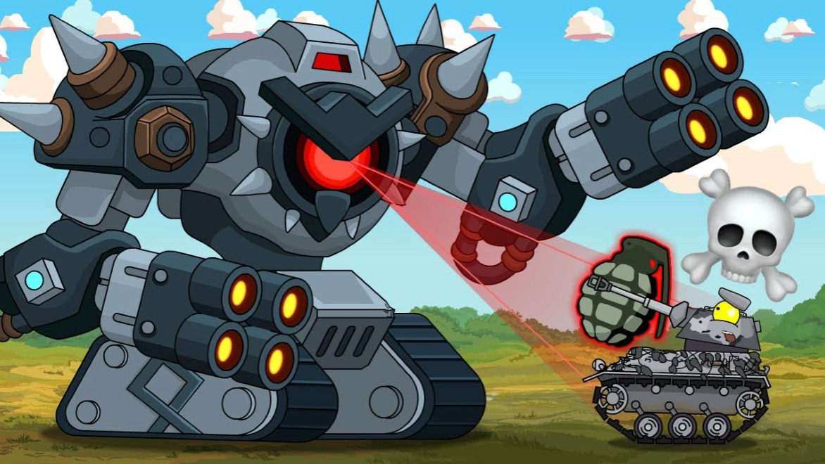 Один маленький танк против всех - он вобще выживет? - Мужики про танки