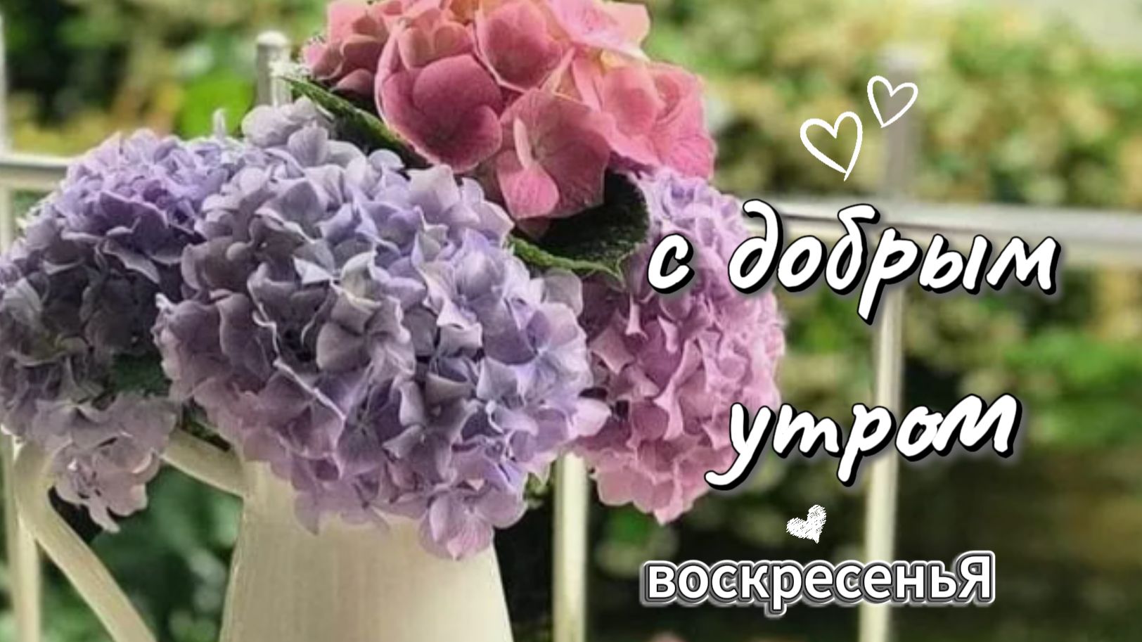 Доброе утро  воскресенье — идеальный день для отдыха