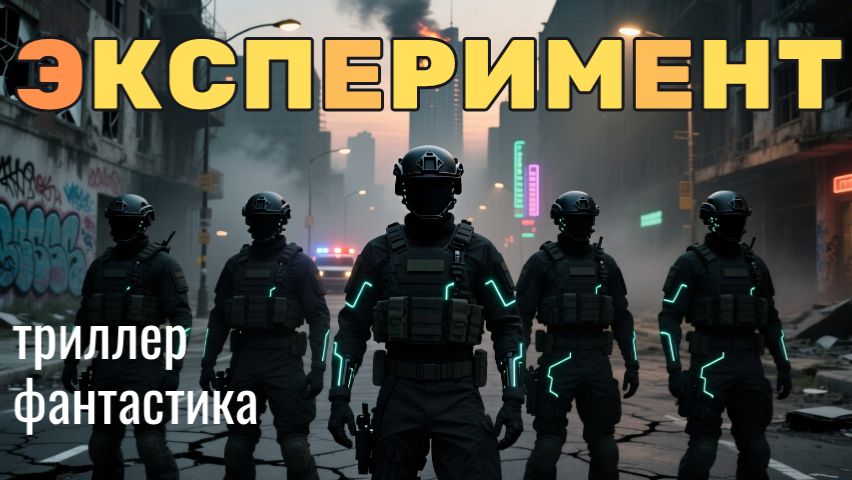 Аудиокнига "ЭКСПЕРИМЕНТ" триллер фантастика мистика