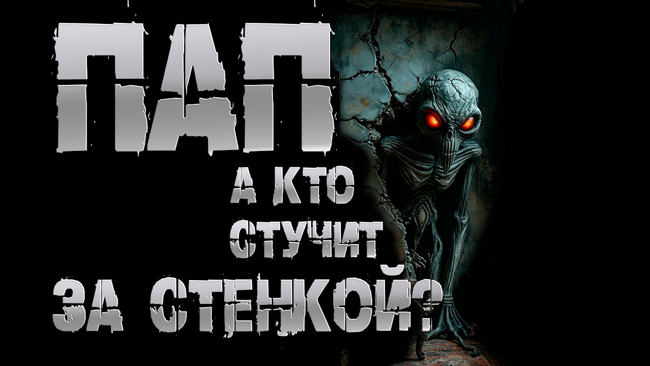 ПАП, А КТО СТУЧИТ ЗА СТЕНКОЙ? † СТРАШНЫЕ ИСТОРИИ НА НОЧЬ † УЖАСЫ | СТРАШИЛКИ НА НОЧЬ | МИСТИКА