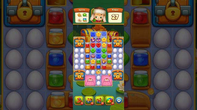 Мир Домовят 440 и 441 уровень три в ряд. Сказочная игра для всей семьи)