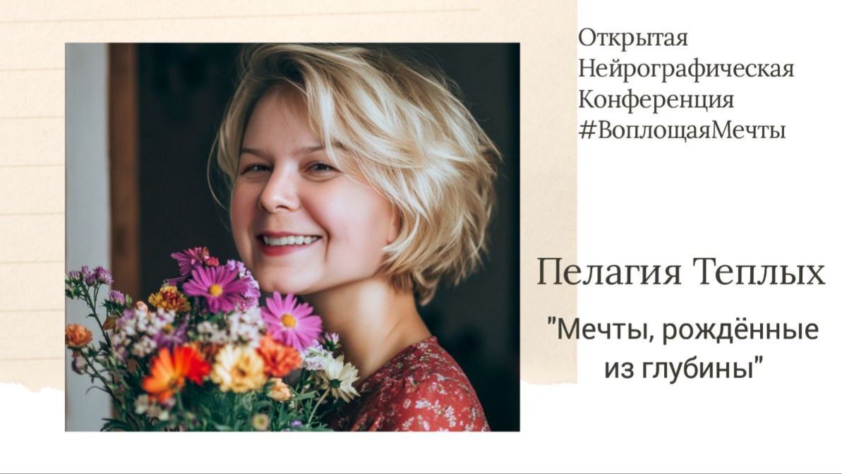 Конференция Воплощая Мечты 6 - Пелагия Теплых
