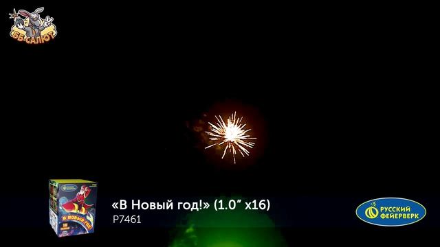 Фейерверк Р7461 В Новый год! (1" х 16)