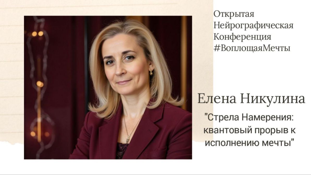 Конференция Воплощая Мечты 6 - Елена Никулина