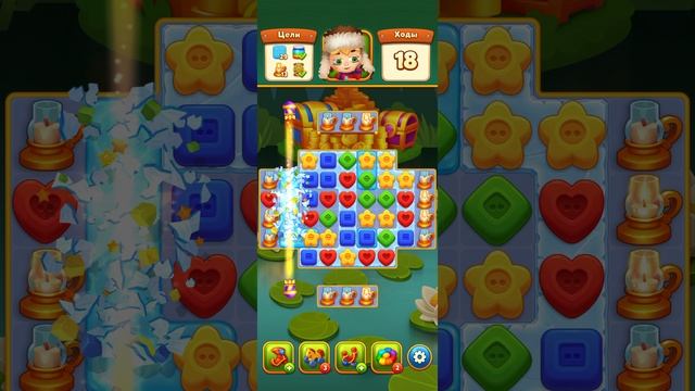 Мир Домовят 369, 370 и 371 уровень три в ряд. Сказочная игра для всей семьи)