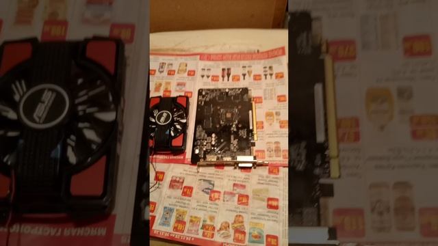Ремонт и включение видеокарты Asus R7250 2GD5.Ч3