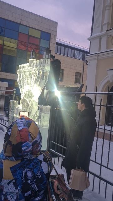 5786 год. Ледяная ханукия. Томск.