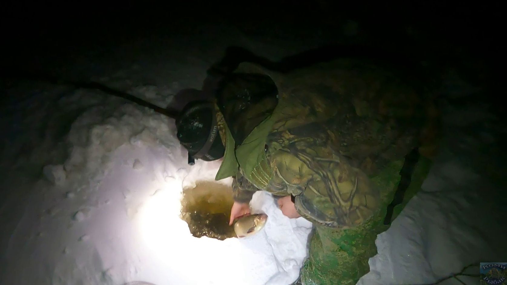 Зимняя рыбалка на Печоре  № 7    12.12.25