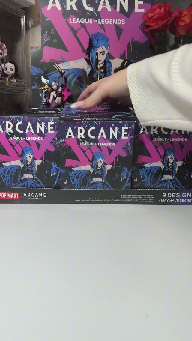 Распаковка Pop Mart x Arcane League of Legends (часть 2/2)