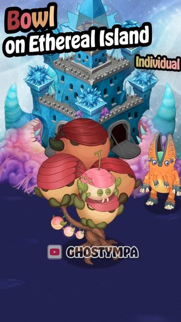 Шача на Острове Эфира - Фанмейд My Singing Monsters (Мои Поющие Монстры, Msm, Мсм)