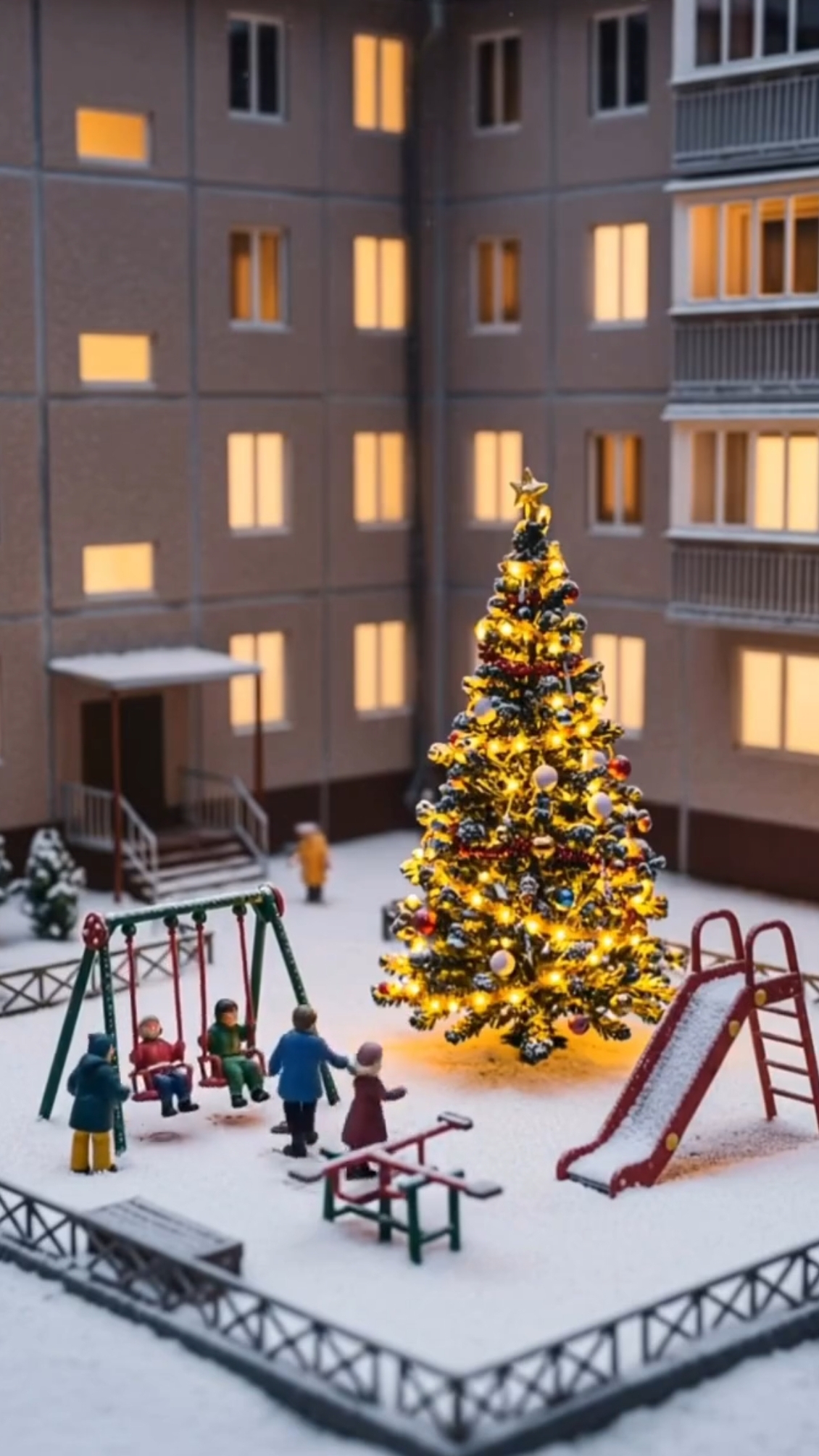 Нейросеть новогоднее видео из прошлого