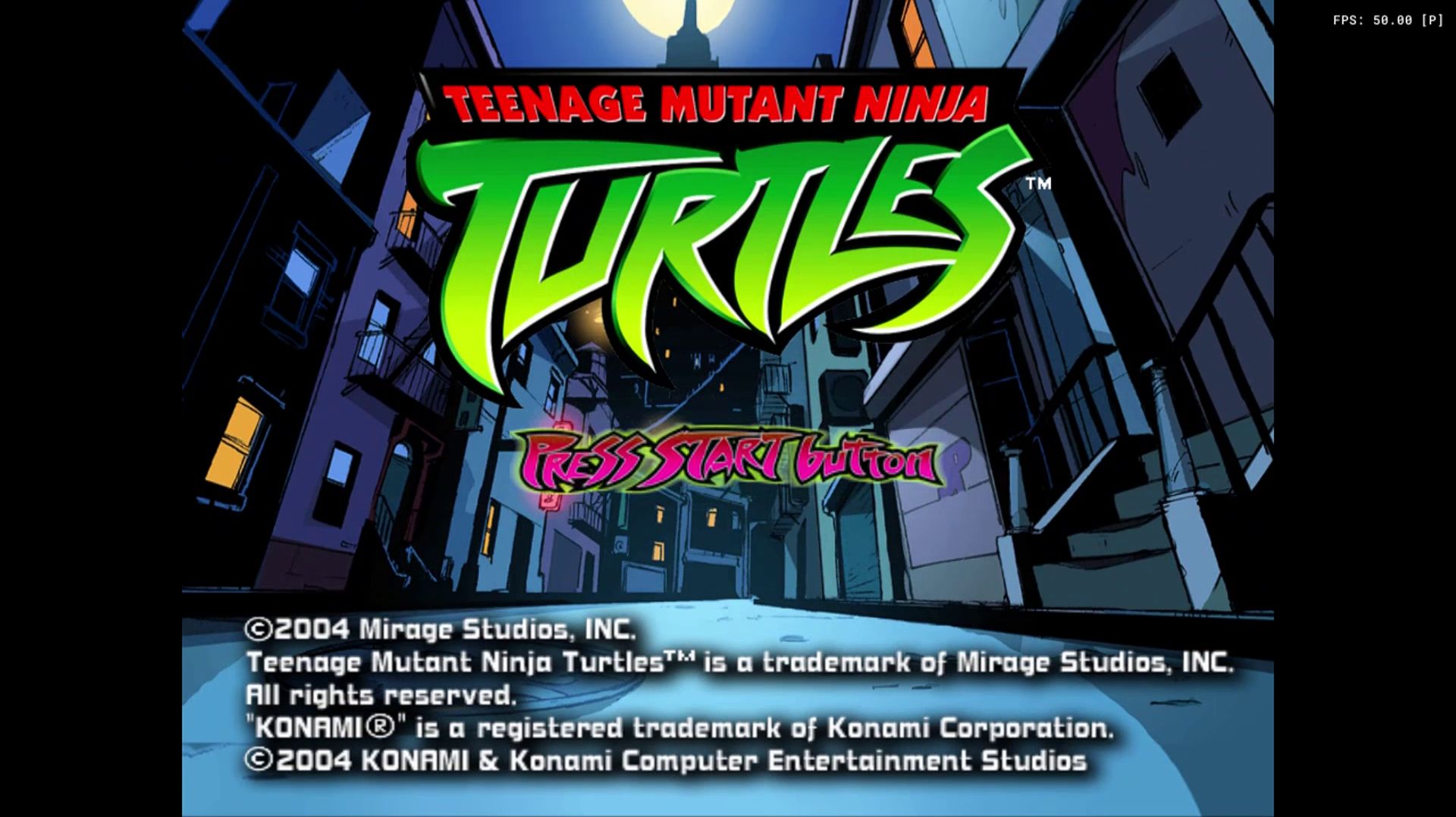 Teenage Mutant Ninja Turtles [PS2] GAMEPLAY