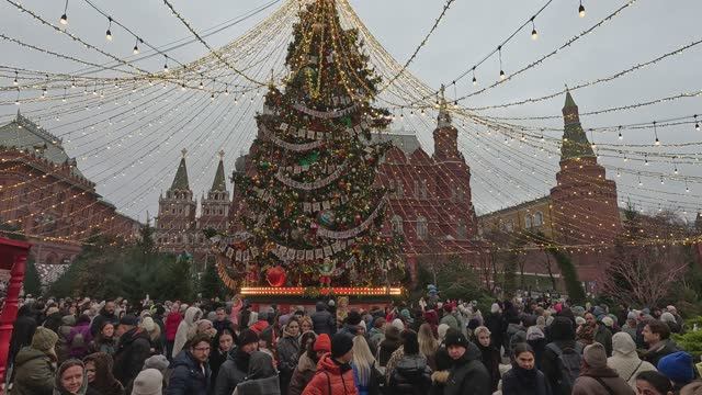 Прогулка по Москве | Москва 2025 | Кремль | Новый год в Москве | موسكو | 莫斯科