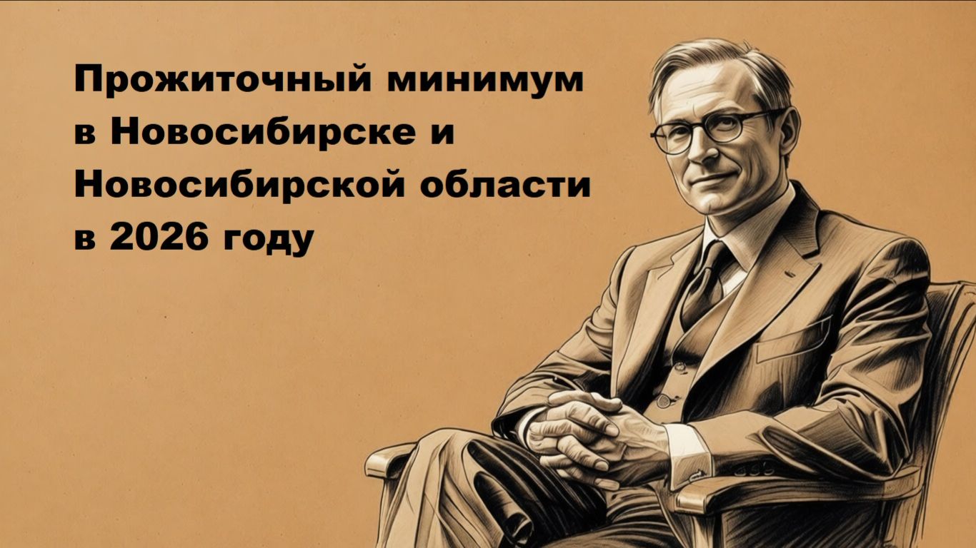 Прожиточный минимум (МРОТ) в Новосибирске и Новосибирской области в 2026 году